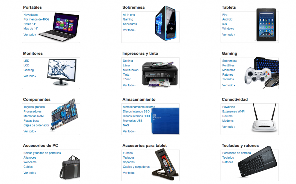 Las mejores tiendas de informática online